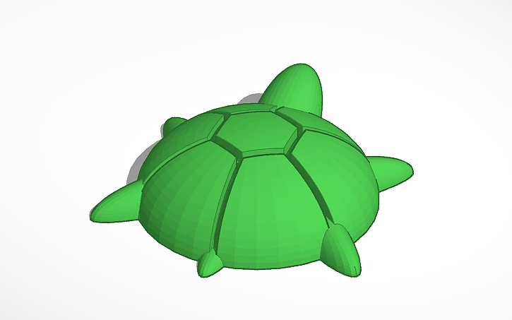 3D design Tracy the Turtle | Tinkercad