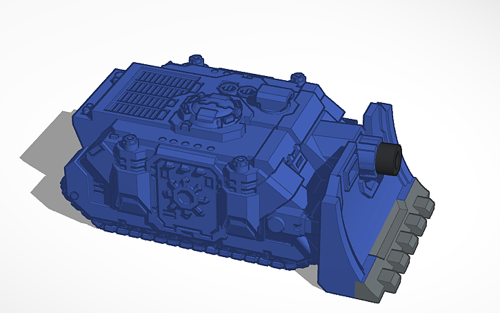 3D design The Vindicator UM Tank From WOT Blitz! - Tinkercad