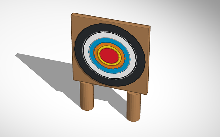 3D design Target - Tinkercad
