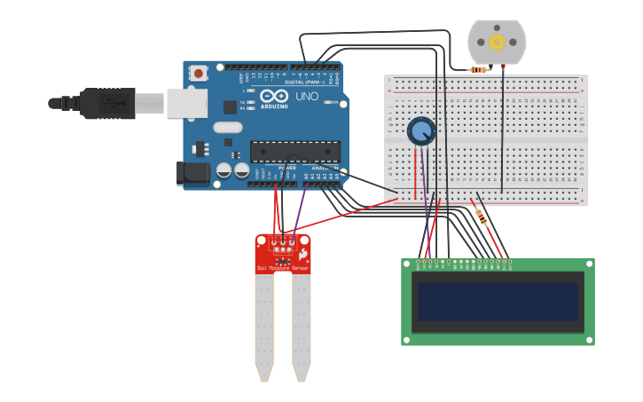 Circuit design MARY MAG SOLO - Tinkercad