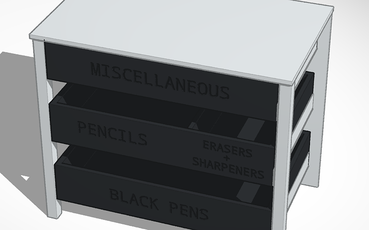 3D design desk gadget - Tinkercad