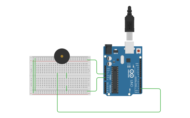 Circuit design Tinkercad元件示範(Arduino控制) | Tinkercad