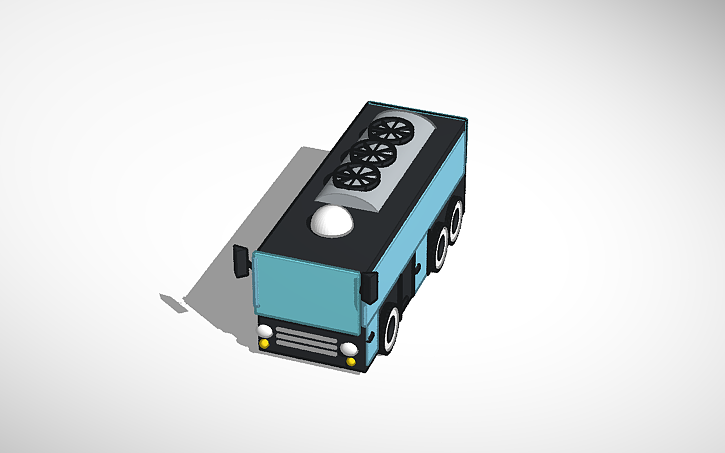 3D design bus - Tinkercad