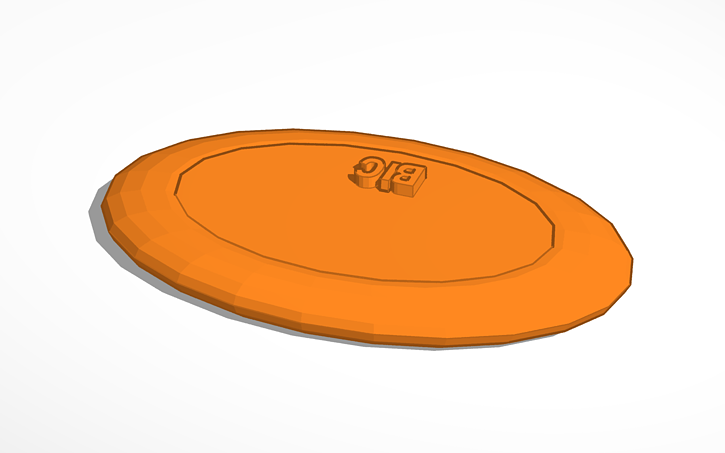 3D design GOMA BIC - Tinkercad