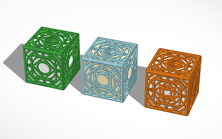 3D design Complete Jedi Holocron | Tinkercad