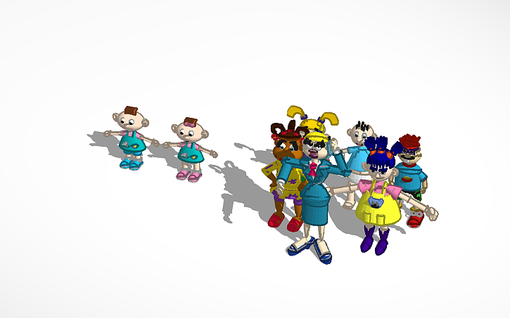 3D design Rugrats - Tinkercad