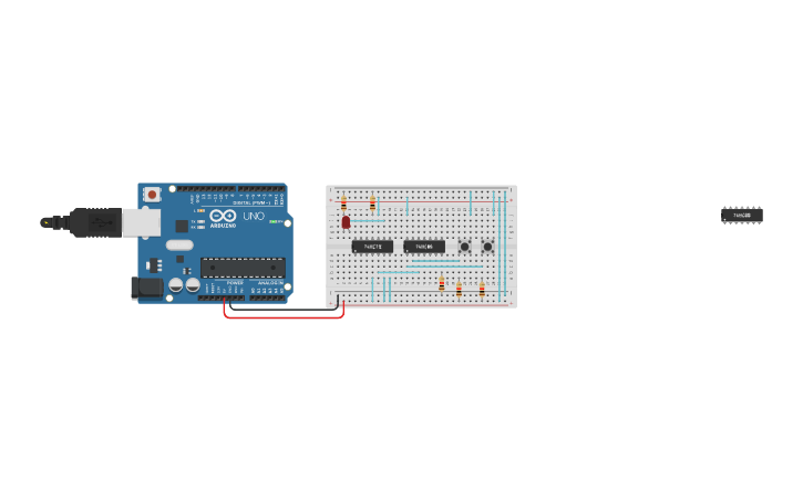 Circuit design Waveform - Tinkercad