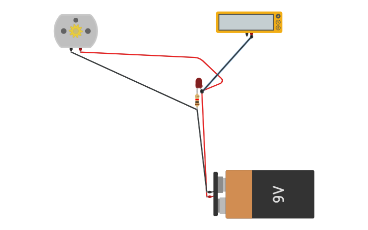 Circuit Design Multi Meter Tinkercad