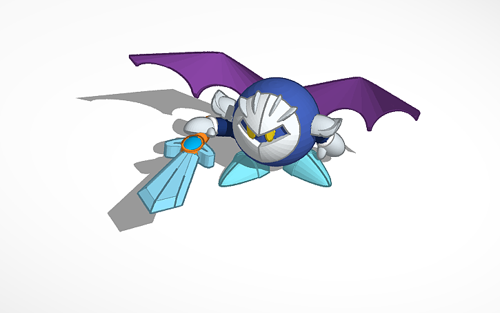 3D design Meta-Knight - Tinkercad