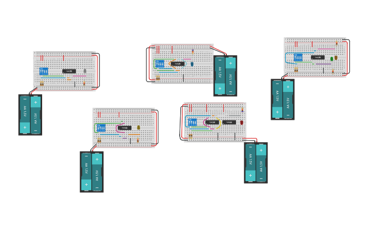 Circuit design Task 1 all gates using NAND | Tinkercad