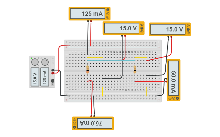 Circuit design PR4 | Tinkercad