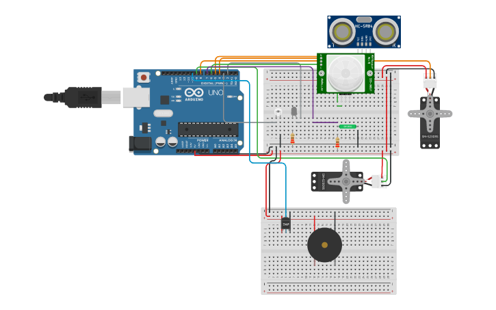 Circuit design PROYECTO FINAL | Tinkercad