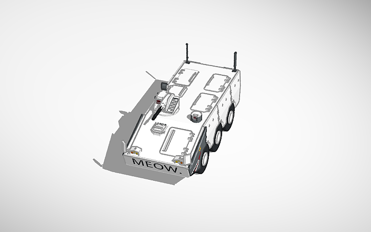 3D design [TNRP] Ocelot APC - Tinkercad