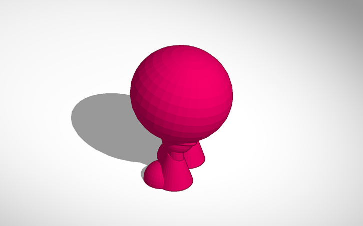 3D design Bot Ball - Tinkercad