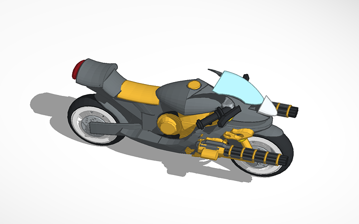 3D design motorbike - Tinkercad
