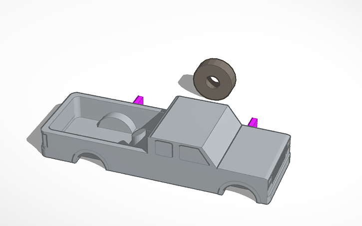 3D design PHYSICS TRUCK | Tinkercad