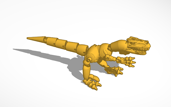 3D design T-Rex | Tinkercad