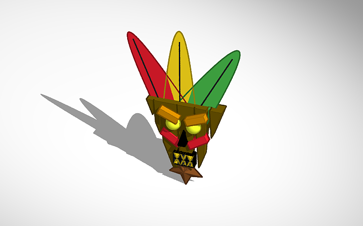 3D design Tiki Companion | Tinkercad