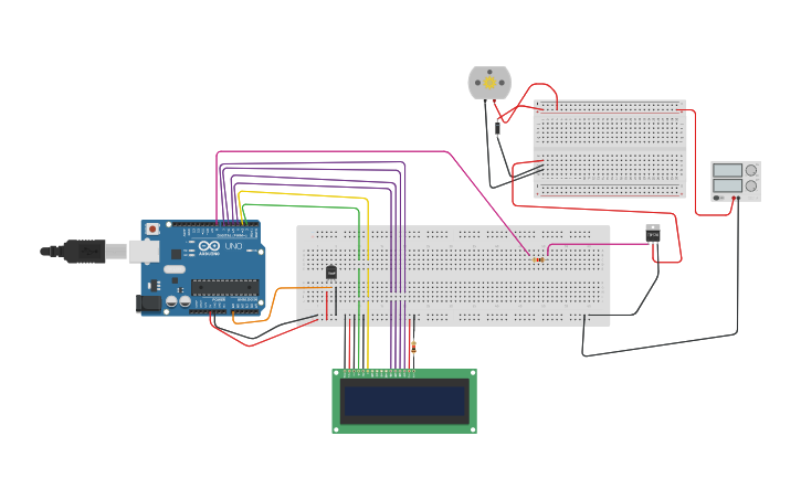 Circuit design 1° atividade de Lea do 4° Bimestre | Tinkercad