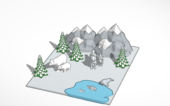 3D design winter - Tinkercad