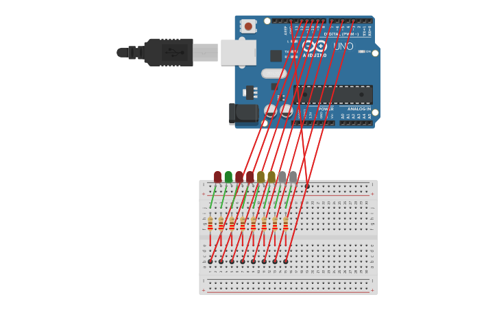 Circuit design Lab1_A | Tinkercad