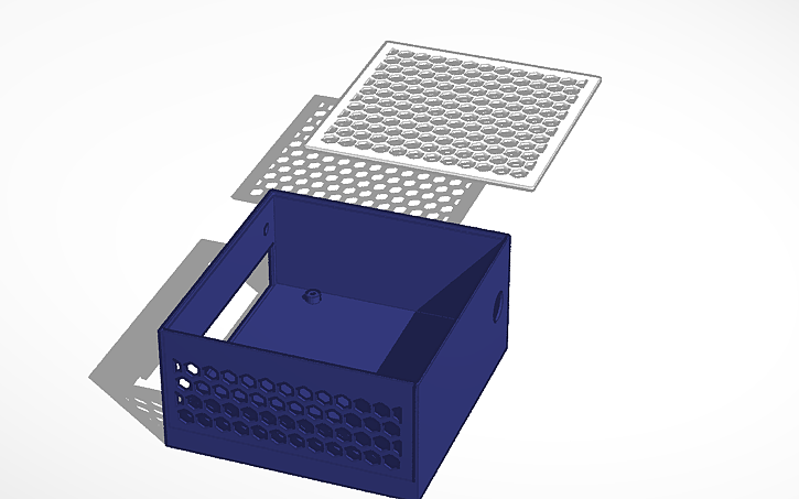 3D design mini itx intel with lp gpu - Tinkercad