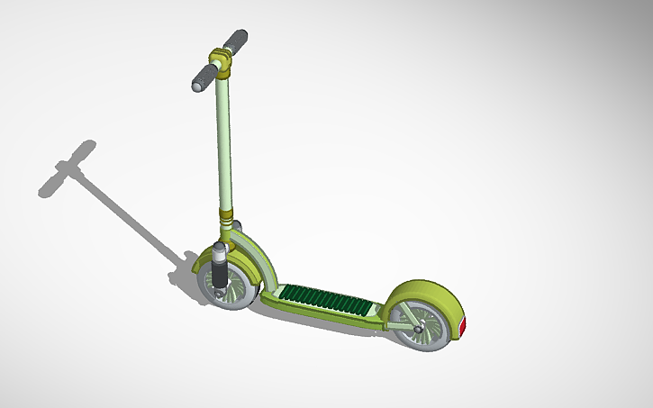 3D design Scooter - Tinkercad