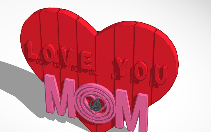 3D design Mothers day - Tinkercad