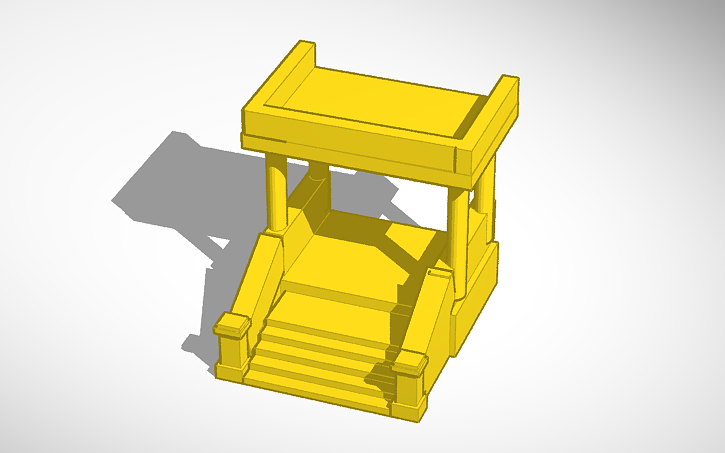 3D design Entrance | Tinkercad