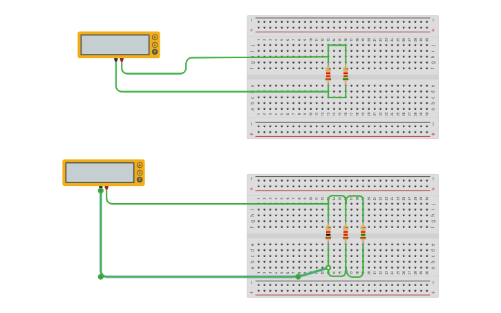 Circuit design parallel connection shinon soy - Tinkercad
