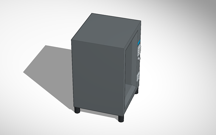 3D design Vending Machine Sample - Tinkercad