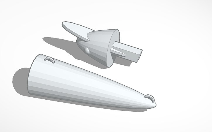 3D design Fishing lure | Tinkercad