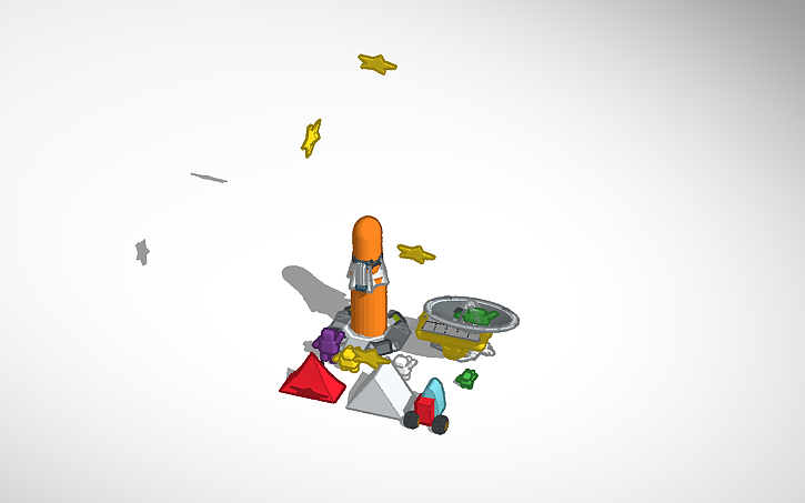 3D design Apolo Alien - Tinkercad