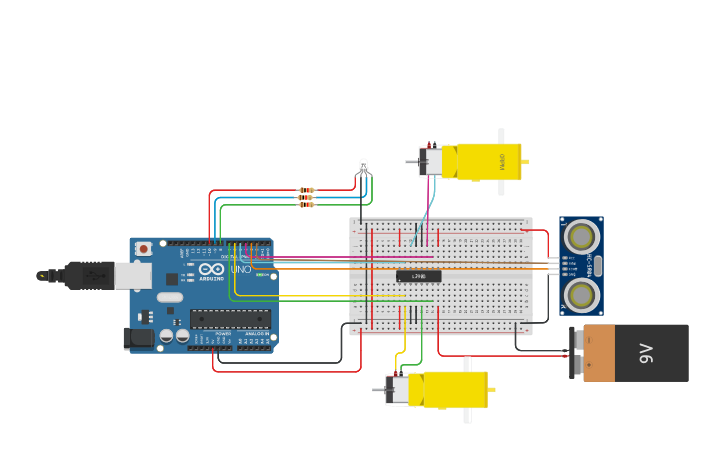 Circuit design CIRCUITOS - Tinkercad