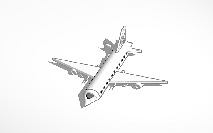 3D design plane - Tinkercad