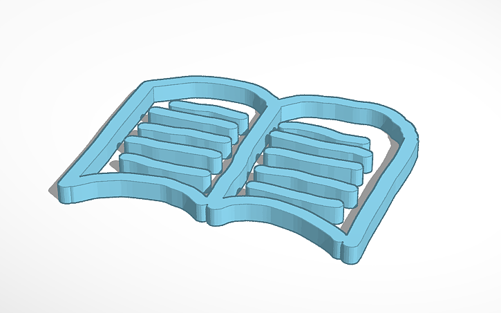 3D design A book | Tinkercad