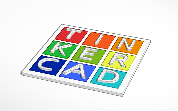 3d Design Tinkercad Logo Tinkercad
