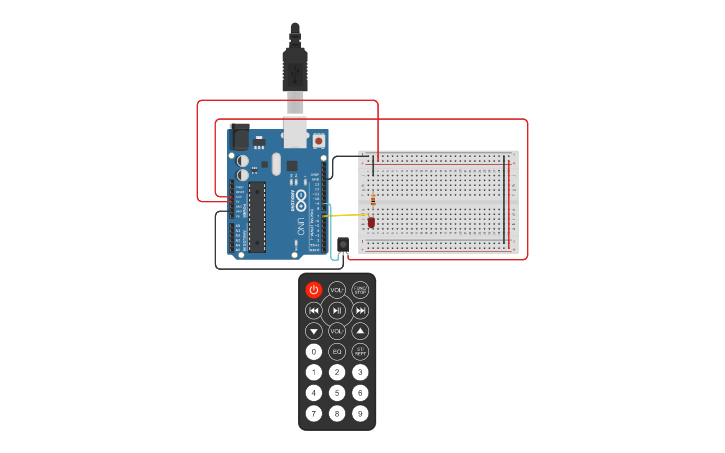 Circuit Design Ir Remote Tinkercad