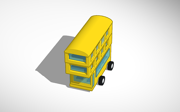 3D design Moving Bus - Tinkercad