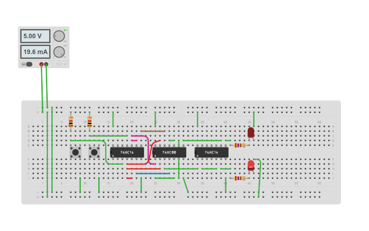 Circuit design MTRX1705 2022 Week 3 Lab Part 4 - Tinkercad