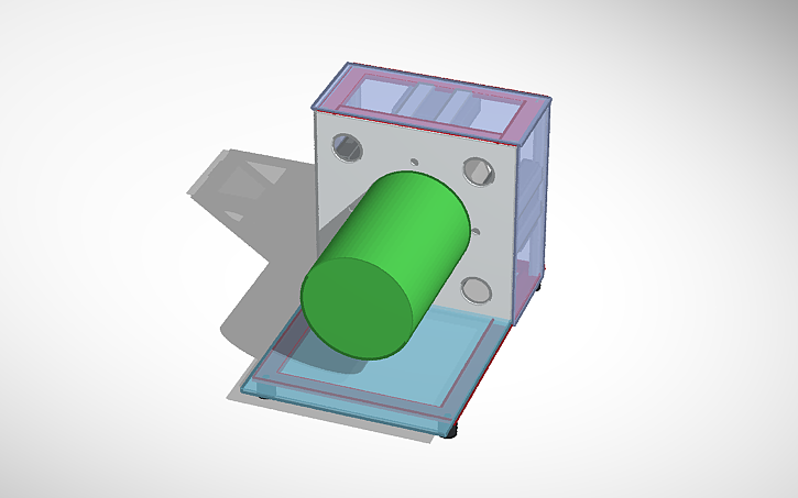 3D design Magnetic Generator Version 2 - Tinkercad