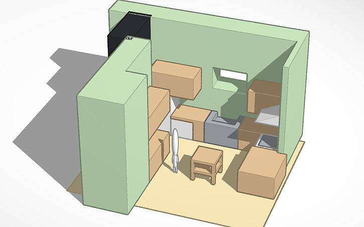3D design kitchen redesign | Tinkercad