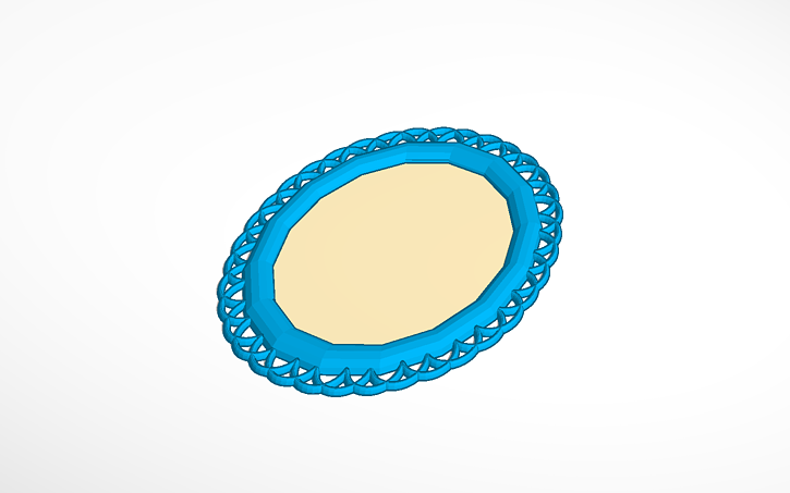 3D design Picture Frame - Tinkercad