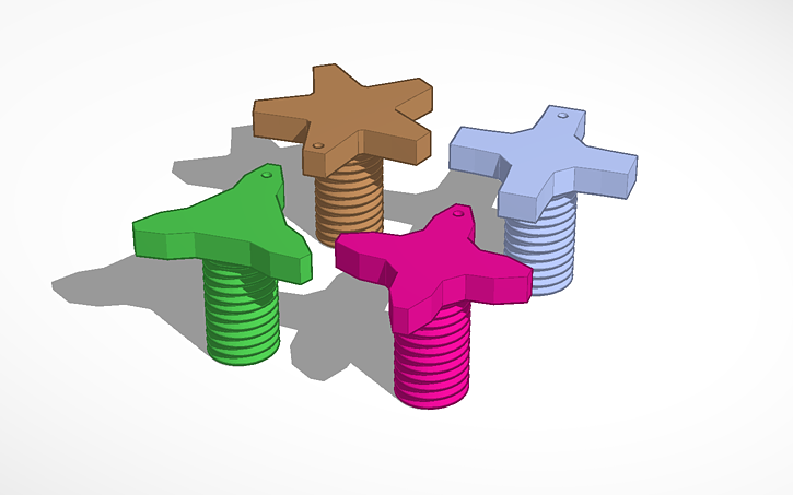 3D design Screws | Tinkercad