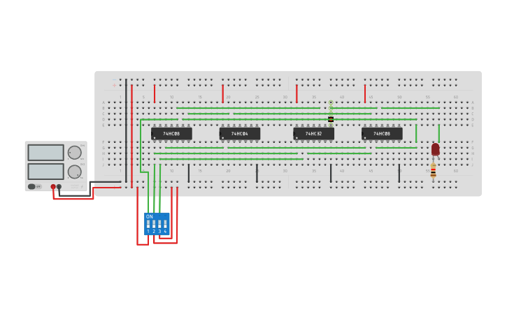 Circuit design Task 2 | Tinkercad