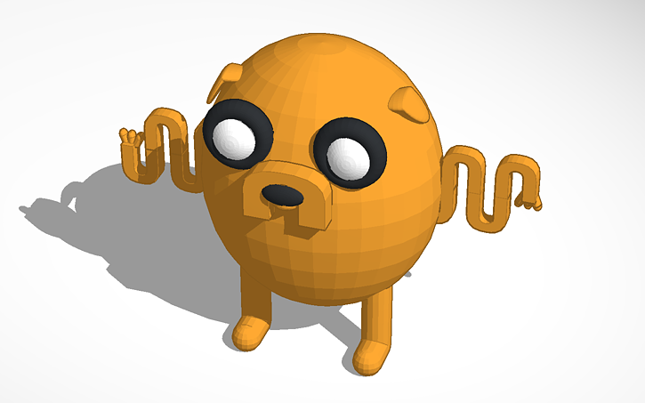 3D design Adventure Time- Jake | Tinkercad