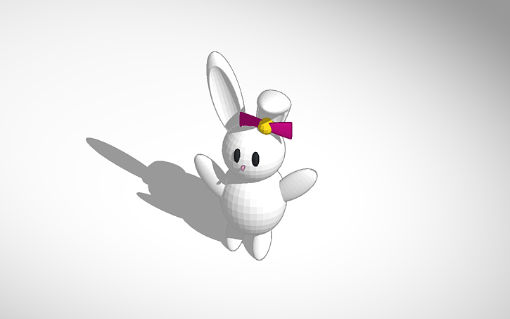 3D design Bunny - Tinkercad