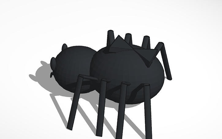 3D design Spider - Tinkercad