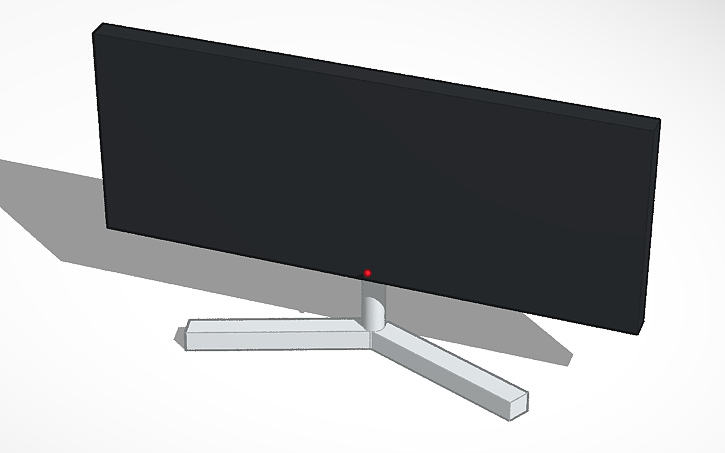 3D design Monitor - Tinkercad