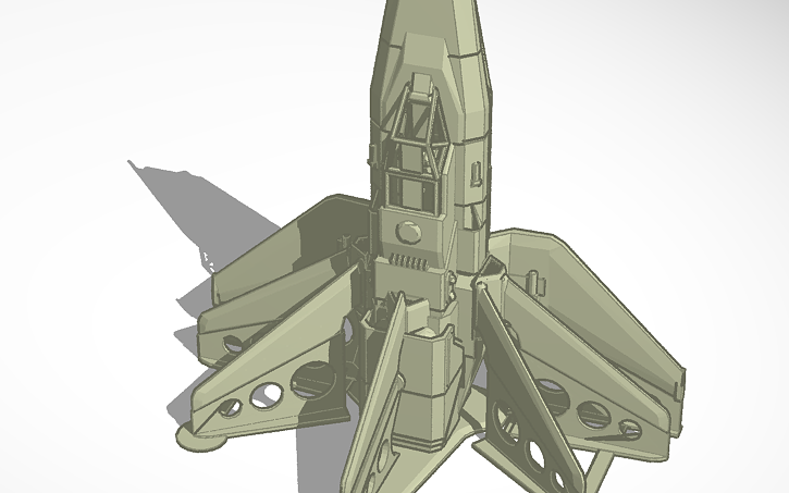 3D design nms ship | Tinkercad